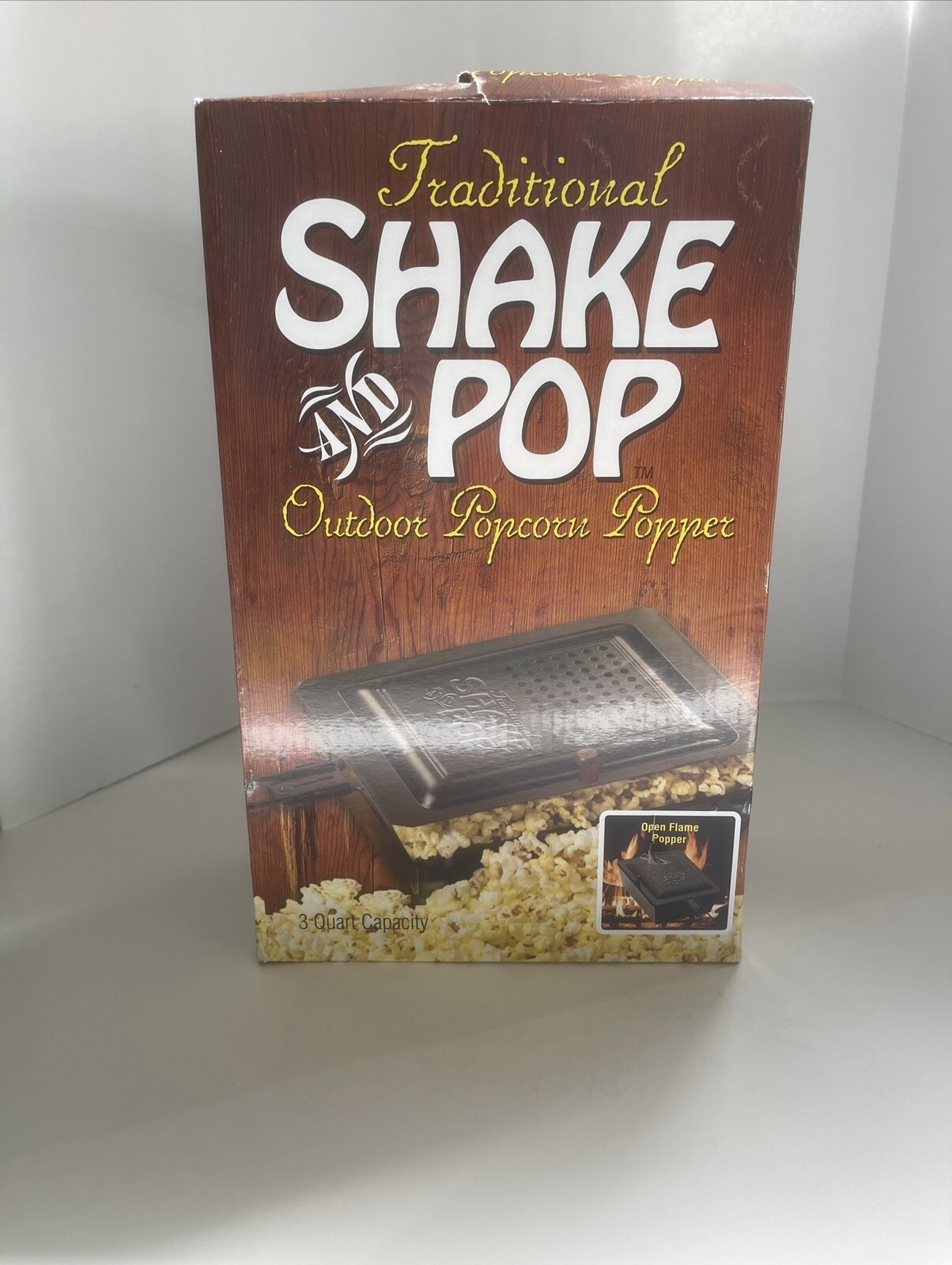 Traditional “Shake And Pop” Outdoor Popcorn Popper | eBay