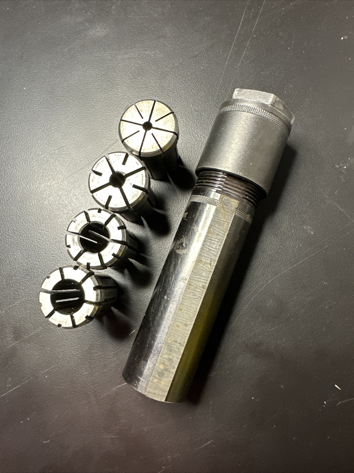 Lyndex 018-EXT 1-1/4'' Straight Shank DA 180 Collet Chuck Extension & 4 ...