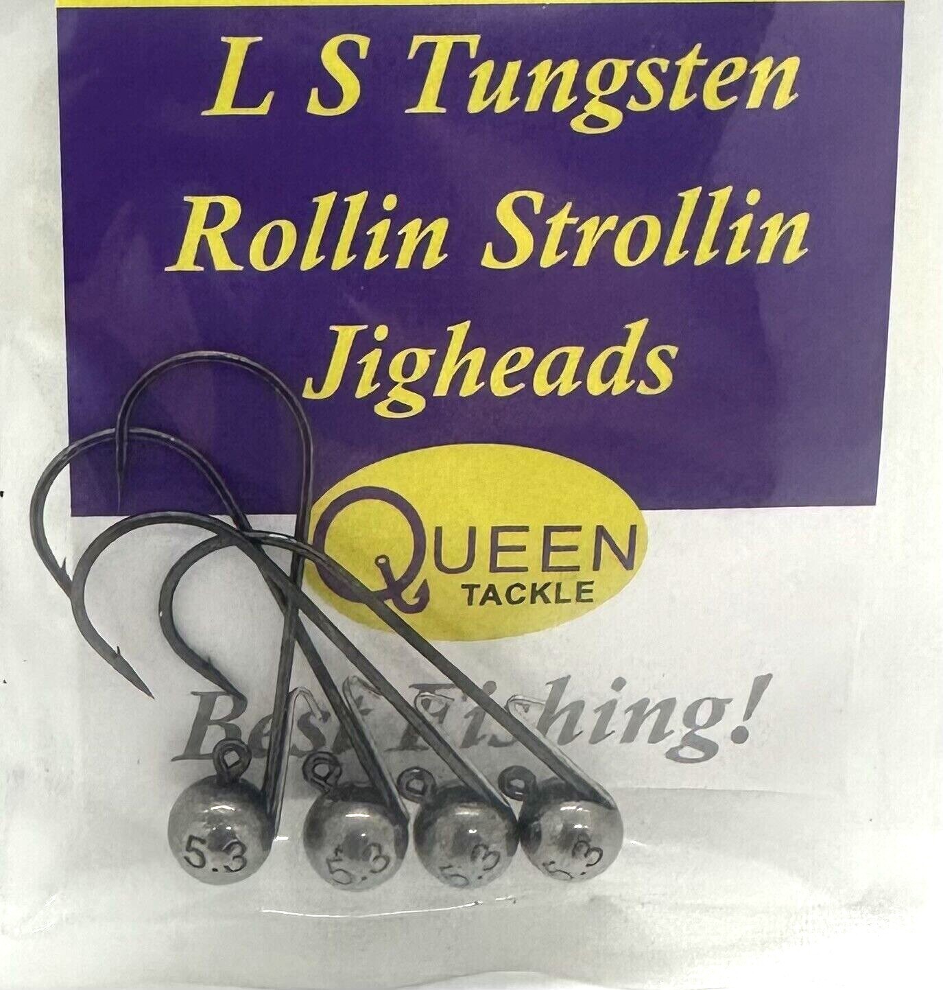 Queen Tackle Live Sonar Tungsten Rollin Strollin' Jig - Choose Size | eBay