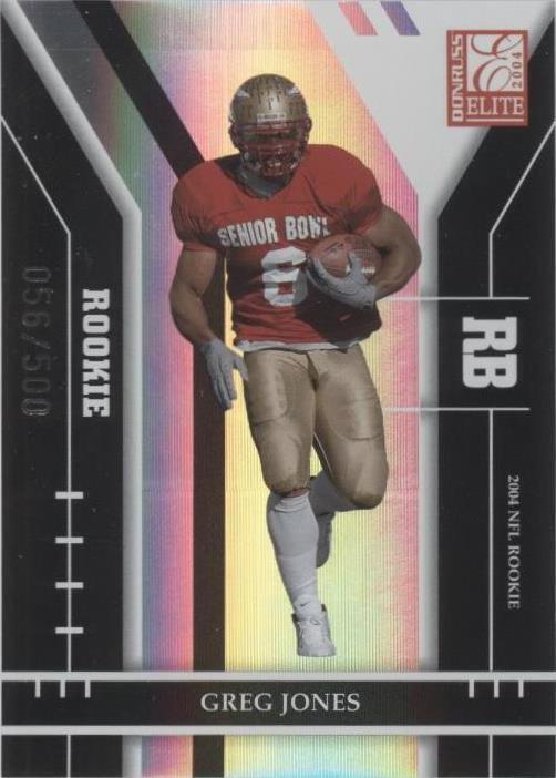 2004 Donruss Elite - Rookie Greg Jones #137 /500 (RC) for sale online ...