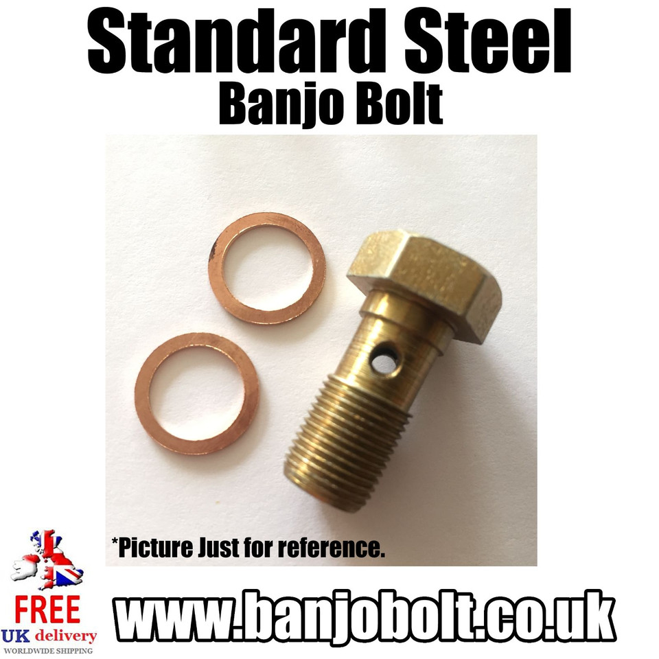 Banjo Bolt M6 M8 M10 M12 M14 M16 M18 Metric Thread Fitting BSP | eBay UK