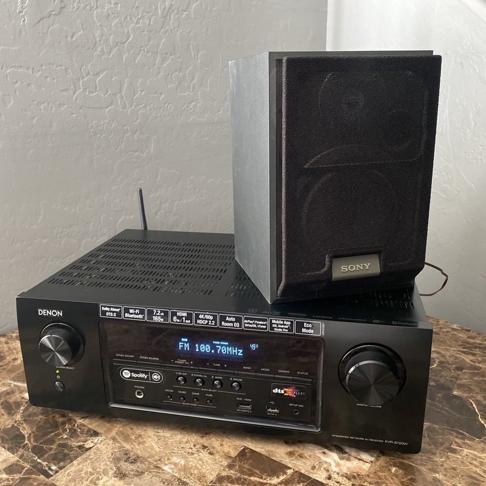 Denon AVR-S720W 7.2 Channel 4K Ultra HD AV Receiver Bluetooth | eBay