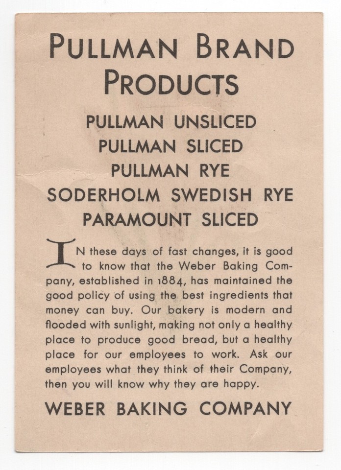 1920s Purple Crocus Flower Trading Card Weber Bread D35? Like S49 ...