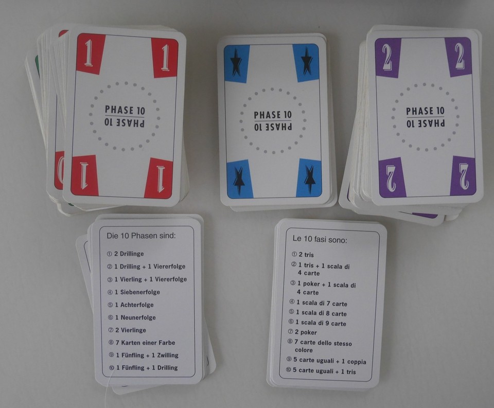 Very Good Condition: Phase 10! the Card Game! 100% Complete | eBay