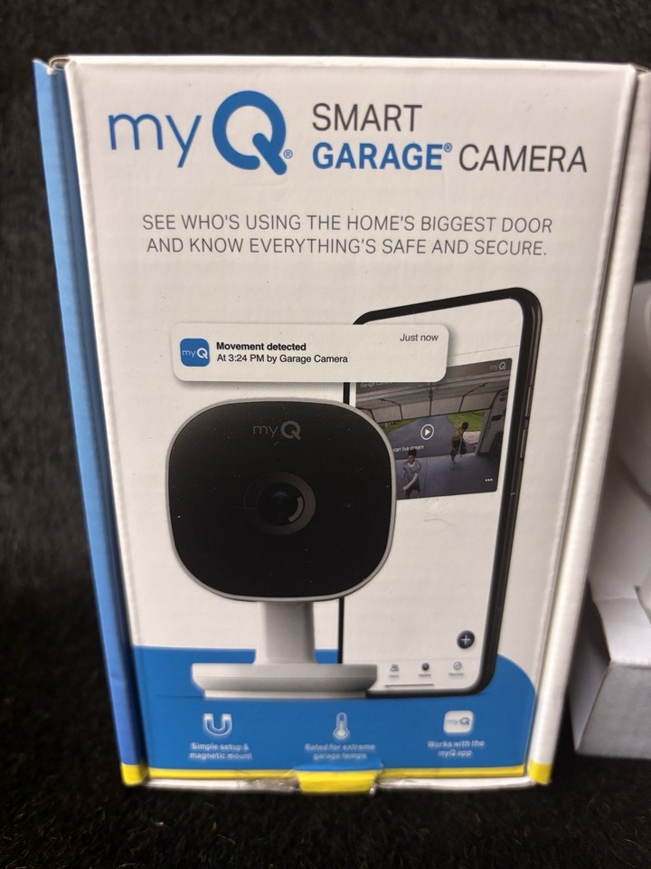 MyQ Indoor Smart Garage Camera White 12381205233| eBay