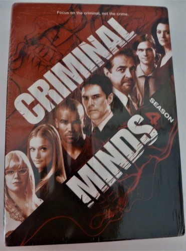 Crinimal Minds DVD Season 4 Complete Set CBS TV FBI Mystery Very Good ...