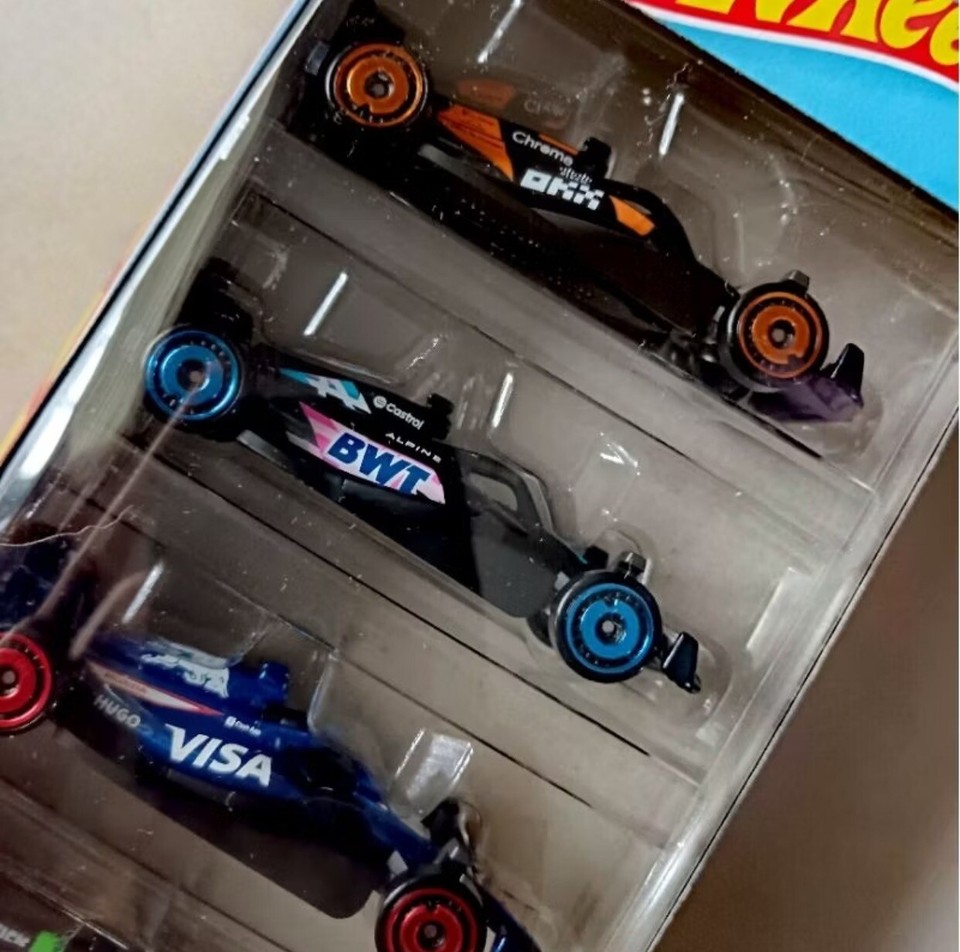 Hot Wheels New 2025 F1 Formula 1 - 5 Pack - In Hand | eBay