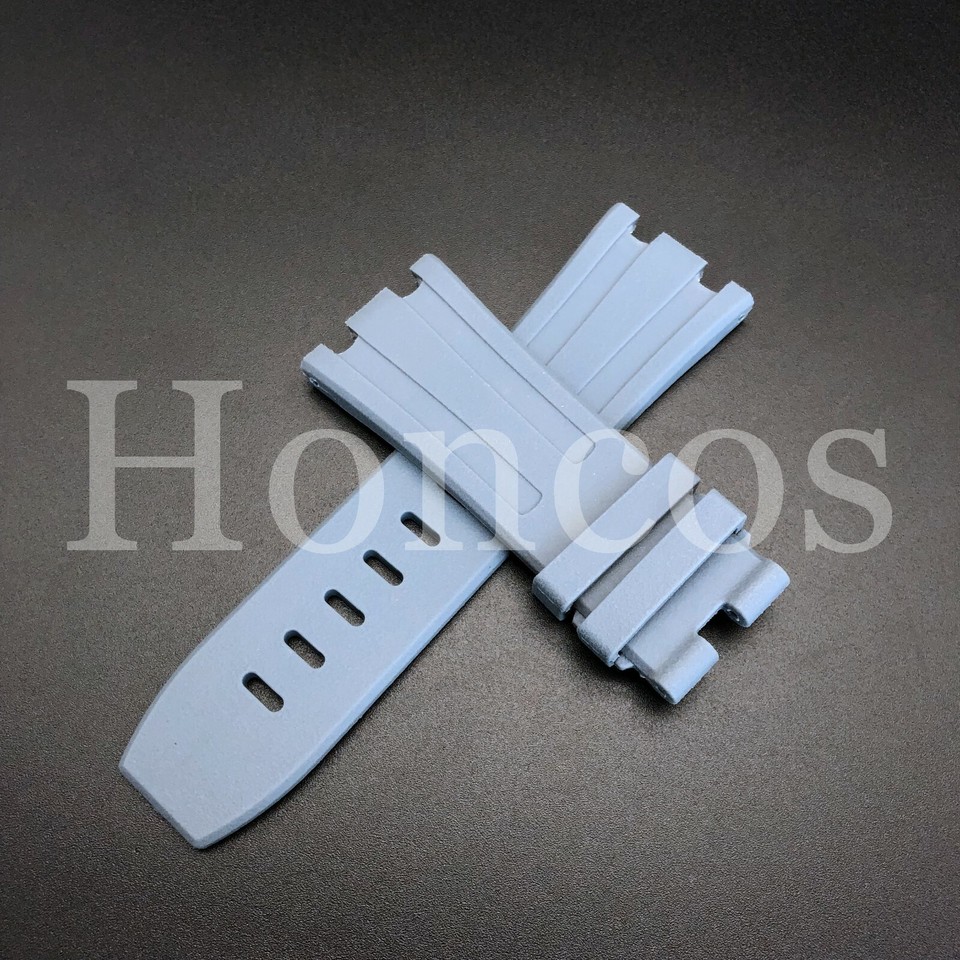 28MM Rubber Watch Strap Band Fits For AP Royal Oak Diver Offshore 15703 ...