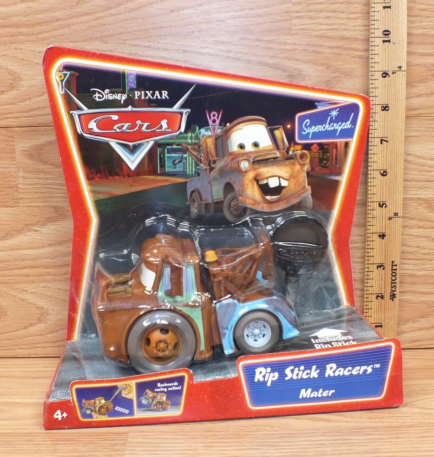 Genuine Disney Pixar Rip Stick Racers "Mater" From the Movie Cars **NEW ...