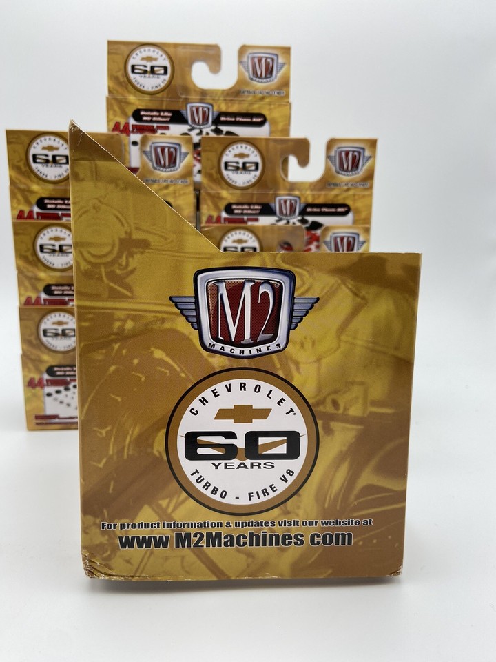 M2 Machines Chevrolet 60 Years Full Set With Apache CHASE 1/64 FREE ...