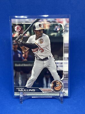 2019 Bowman Base #4 Cedric Mullins Rookie Card Baltimore Orioles | eBay