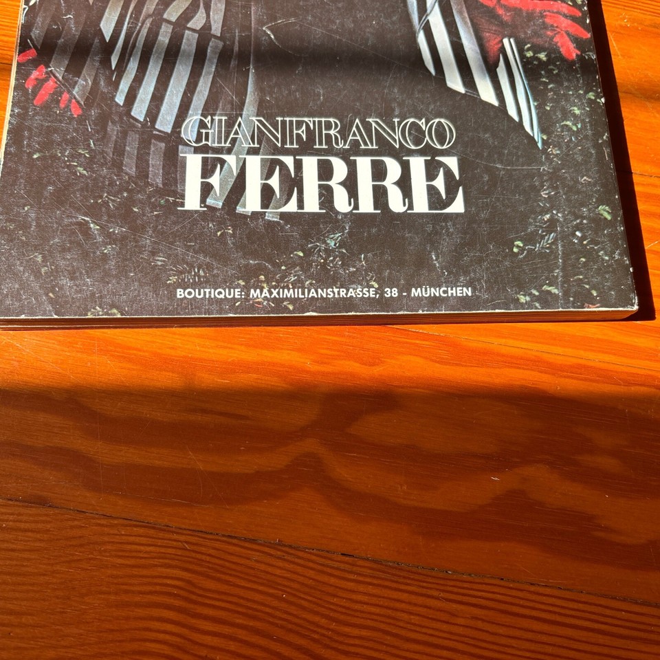 VOGUE GERMANY 1985 ALEXA SINGER ANDIE MACDOWELL HANS FEURER HERB RITTS ...