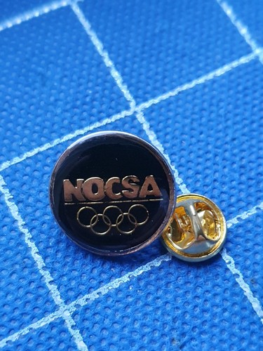 Pin badge NOC SOUTH AFRICA National Olympic committee Olympics games | eBay