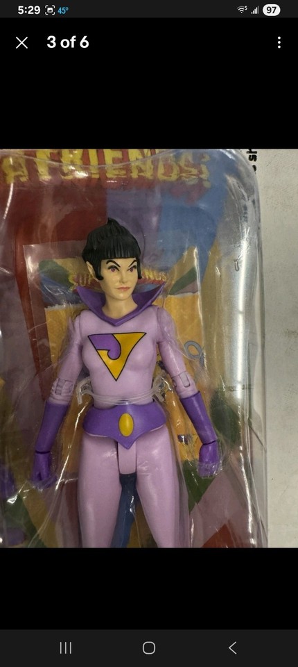 Mcfarlane DC Retro Super Friends Wonder Twins RED PLATINUM CHASE *Jayna ...
