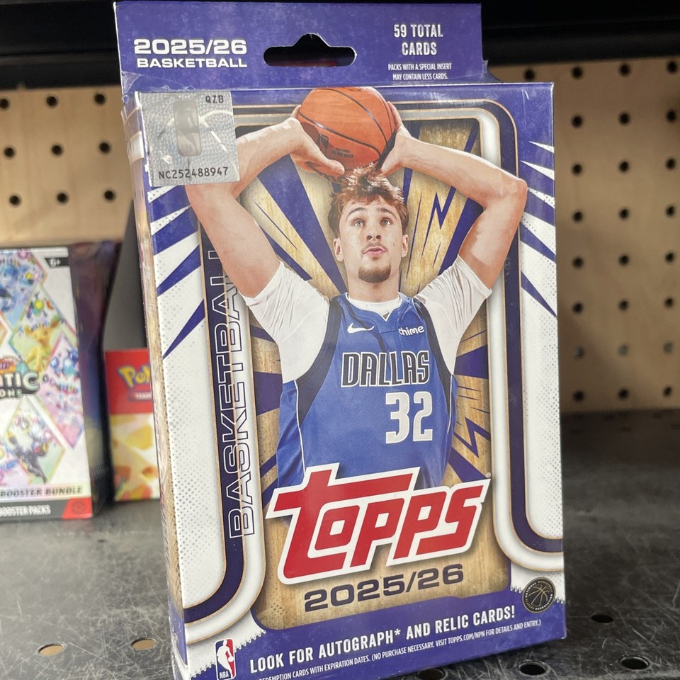 2025-26 Topps NBA Basketball Hanger Box *NEW/FACTORY SEALED!* | eBay