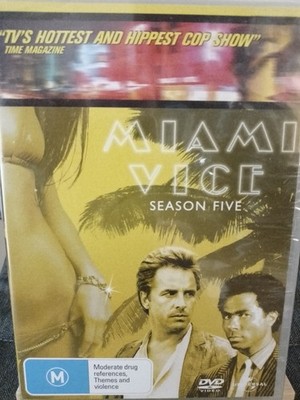 MIAMI VICE - Season Five (Final Season) 21 Episodes Region 4 DVD NEW ...