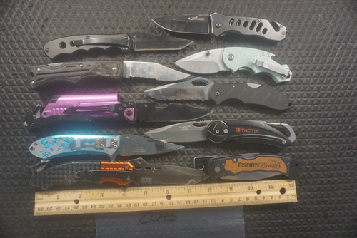 2093 Ten assorted pocket knives | eBay