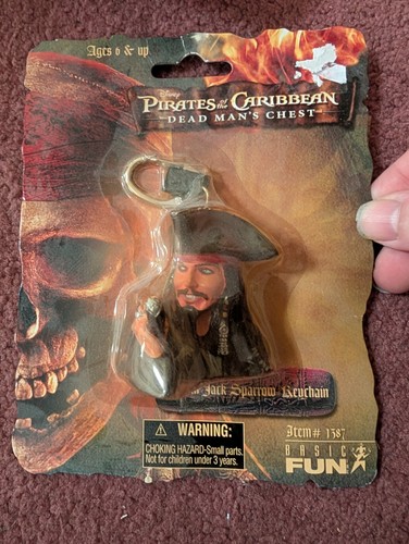 Pirates of the Caribbean Dead Man's Chest Jack Sparrow Keychain | eBay