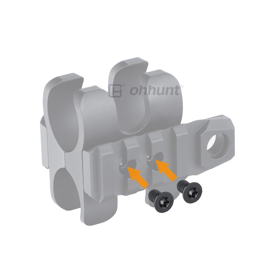 ohhunt Barrel Clamp Mount Flashlight Mount Clamp fits Shotgun Mossberg ...