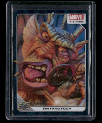 Fing Fang Foom #4 Teal Wave /799 Upper Deck 2023 Marvel Platinum | eBay