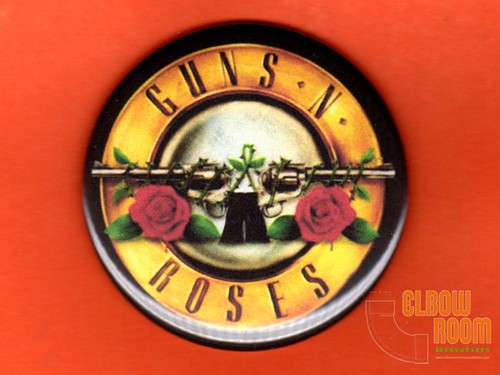 One 2.25" Guns N Roses magnet buttons fridge/locker | eBay