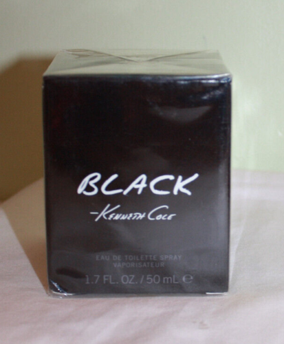 Black Kenneth Cole EDT / Cologne Spray 1.7 oz Authentic New Sealed Box ...