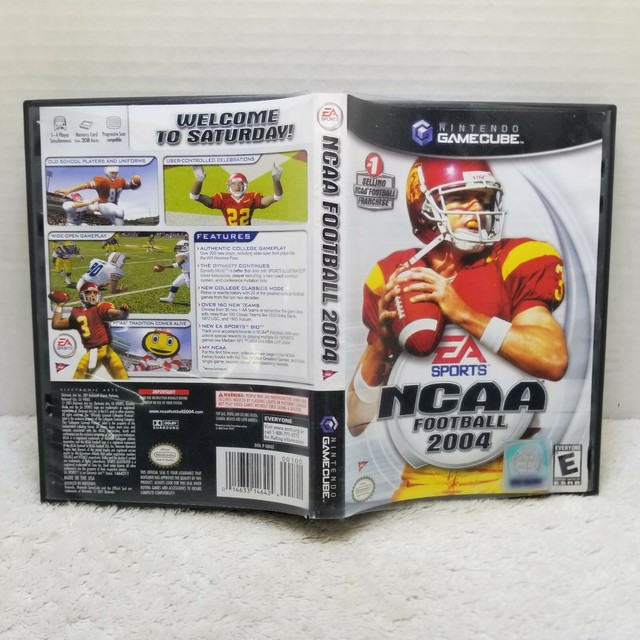 NCAA Football 2004 (Nintendo GameCube, 2003) for sale online | eBay