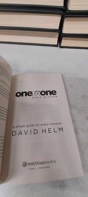One-To-One Bible Reading : A Simple Guide for Every Christian by David ...
