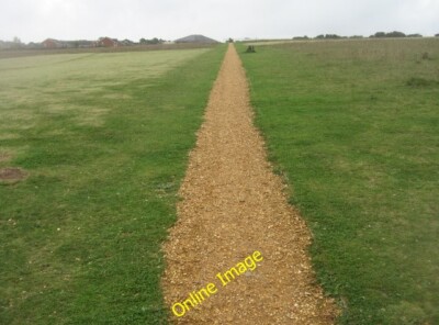 Photo 6x4 Path across Beggarwood Park Hatch Warren c2013 | eBay UK