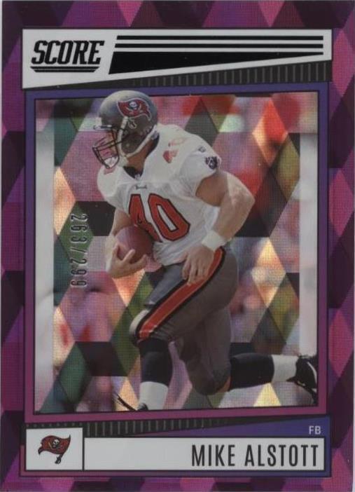2022 Score - Mike Alstott #73 Cubic /299 for sale online | eBay