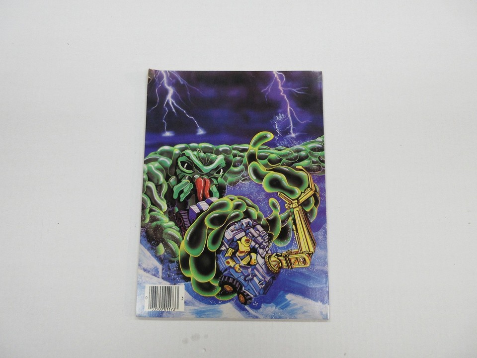 1986 GOLDEN INHUMANOIDS BIG COLOR/ACTIVITY BOOK COLORING TENDRIL METLAR ...