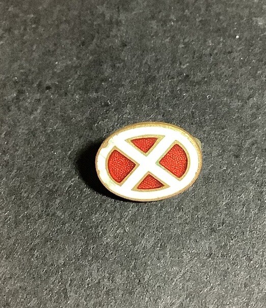 vintage Theta Chi Pledge Pin Enamel Red Cross | eBay