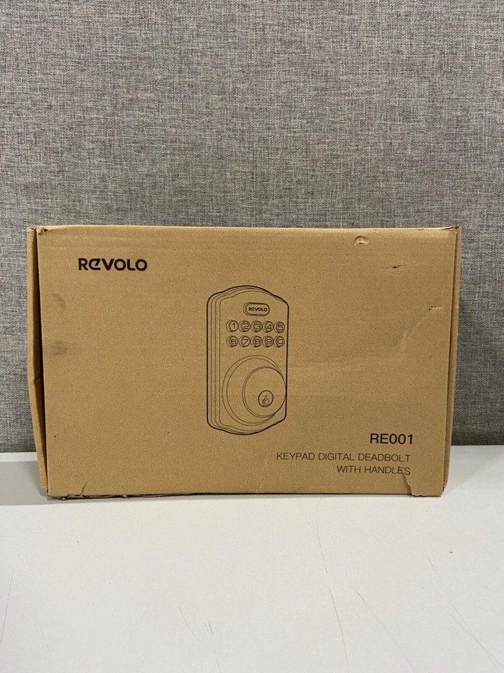 Revolo RE001 Electronic Keypad Deadbolt Smart Lock w/ Handle Set | eBay