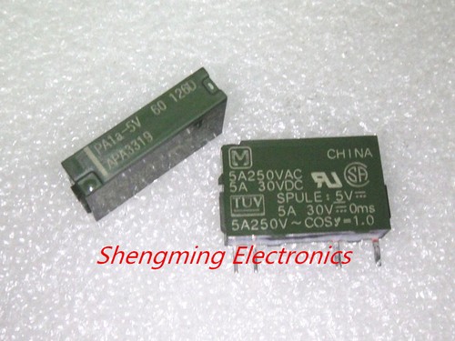 10PCS 5V 4Pins APAN3105 = PA1A-5V APA3319 Panasonic Relay | eBay