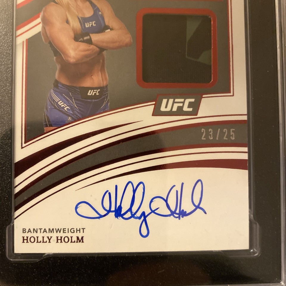 2022 Panini Immaculate Collection UFC - Memorabilia Auto #MA-HHM Holly ...