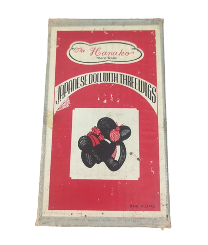 Vintage "The Hanako" Japanese Doll with Three Wigs Original Made in ...