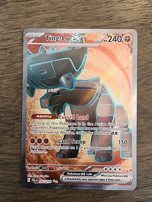 Ting-Lu EX 243/193 Full Art NM/M Paldea Evolved Pokemon Card | eBay