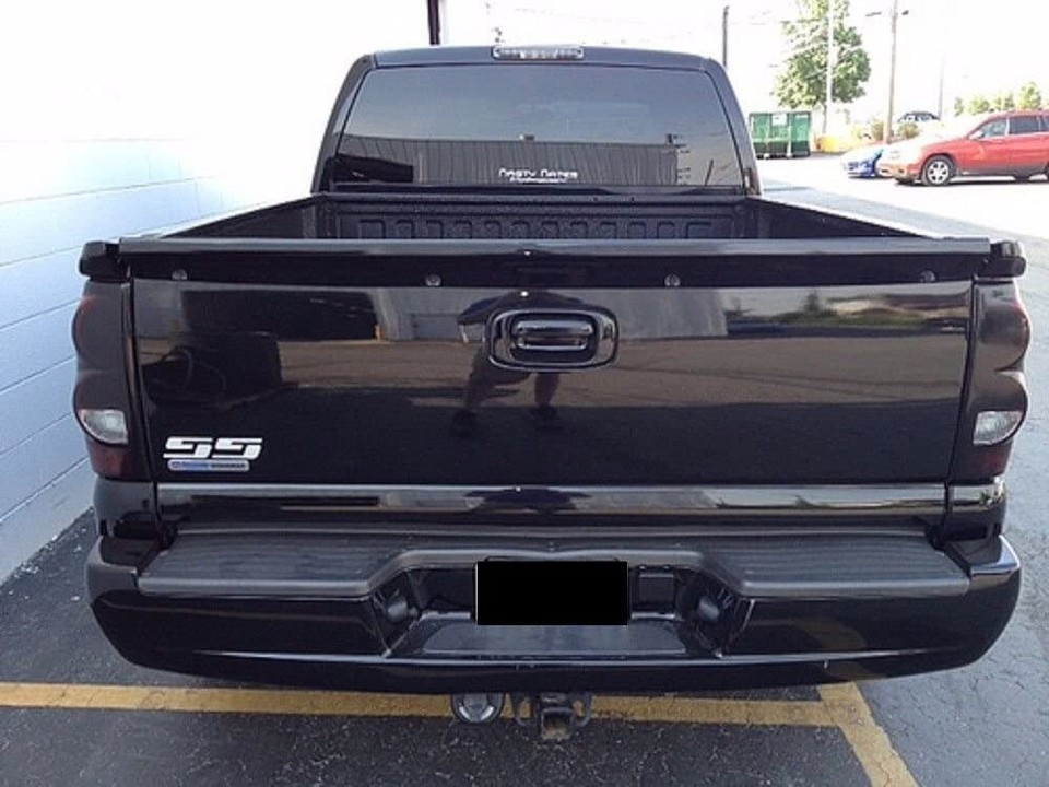 3pcs Chrome SS Emblems Badges Nameplate 3D Logo For Silverado Truck ...