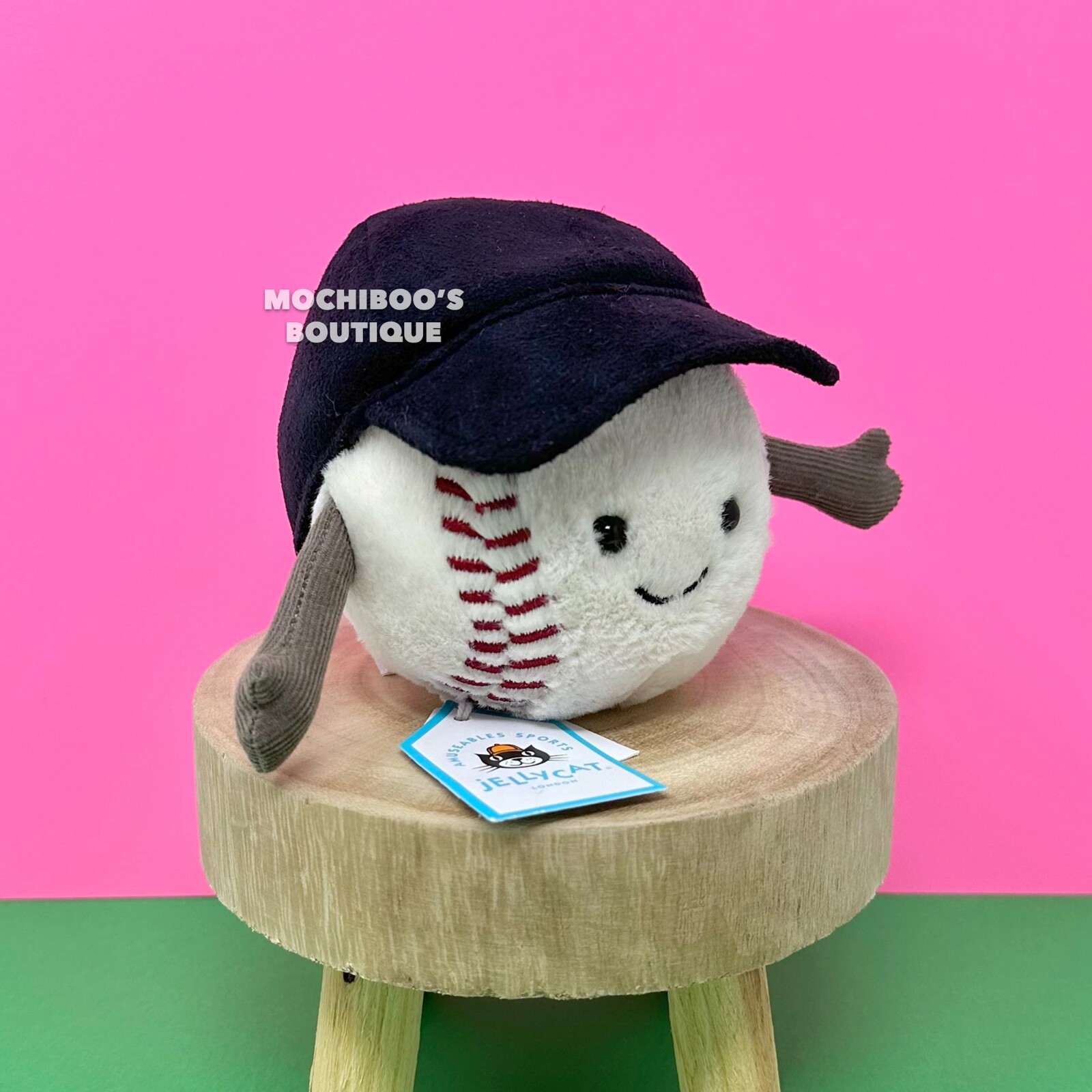 Jellycat AMUSEABLE SPORTS BASEBALL Soft Plush Toy NWT Collectible FAST ...