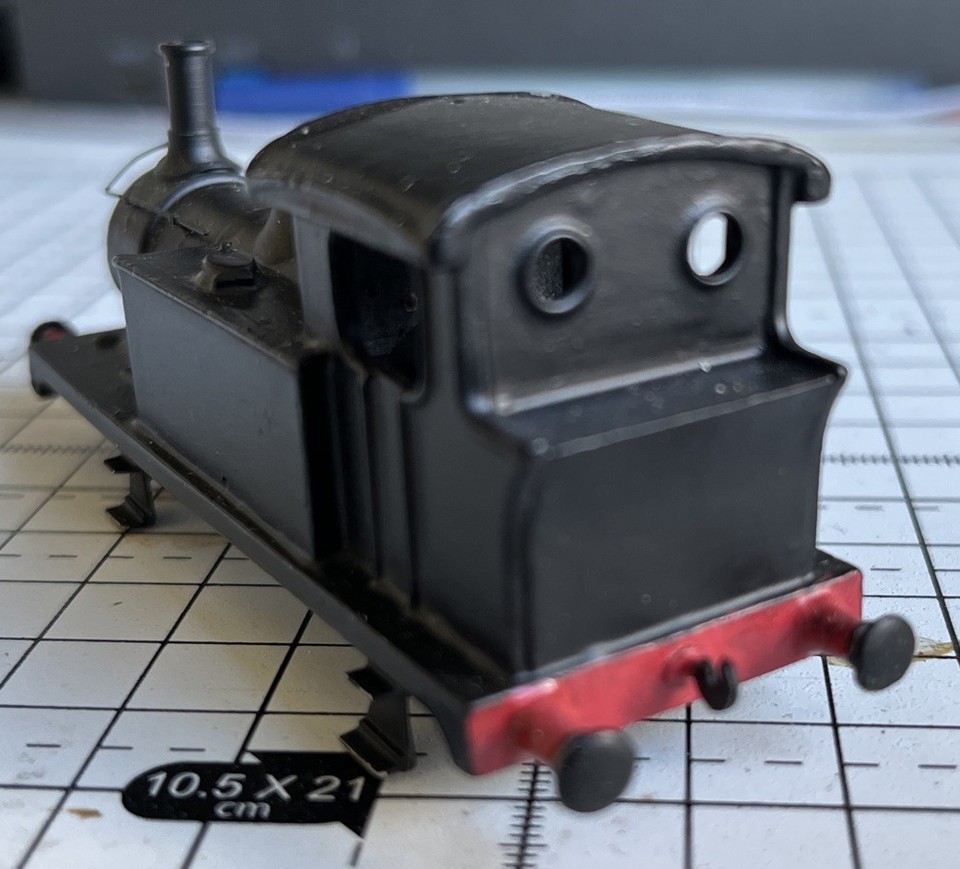 OO Wills Finecast Kit built SECR Southern SR BR black P class loco body ...