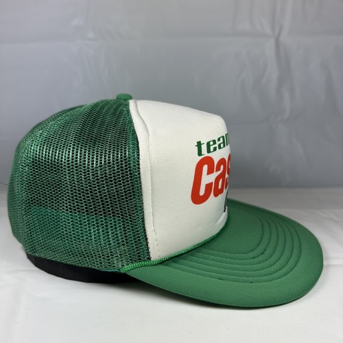 Vintage Team Castrol GTX Snapback Trucker Hat, Green Racing Cap | eBay