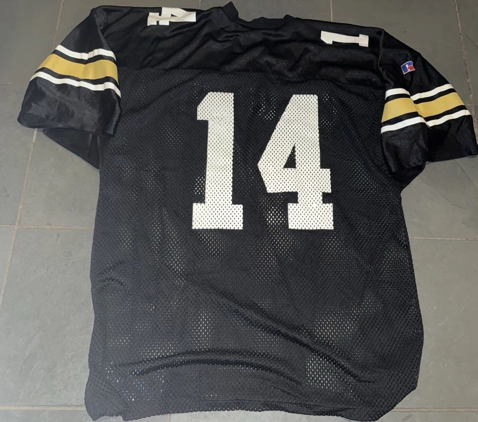 1990s COLORADO BUFFALOES #14 DETMER Porthole Football Jersey Russell ...