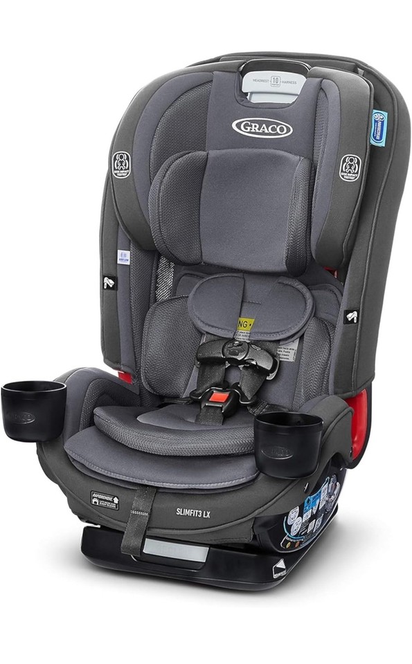 Graco SlimFit 3 LX, 3-in-1 Seat, Kunningham Fashion, Model 2137839, NEW ...