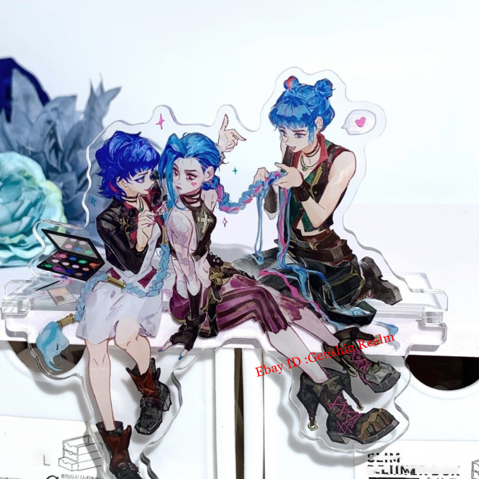 Anime Arcane：League of Legends Acrylic Desktop Stand Figure Collection ...