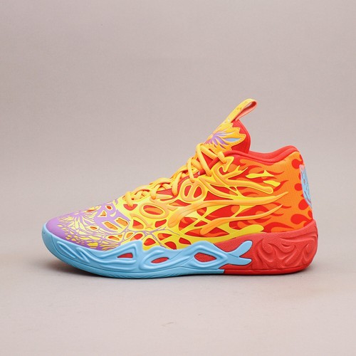 Puma Basketball MB. 04 LaMelo Ball Phoenix Red Orange Glow Men Shoes ...