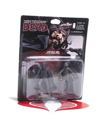 The Walking Dead Miniature Figurine Jesus Comic Book Version SkyBound ...