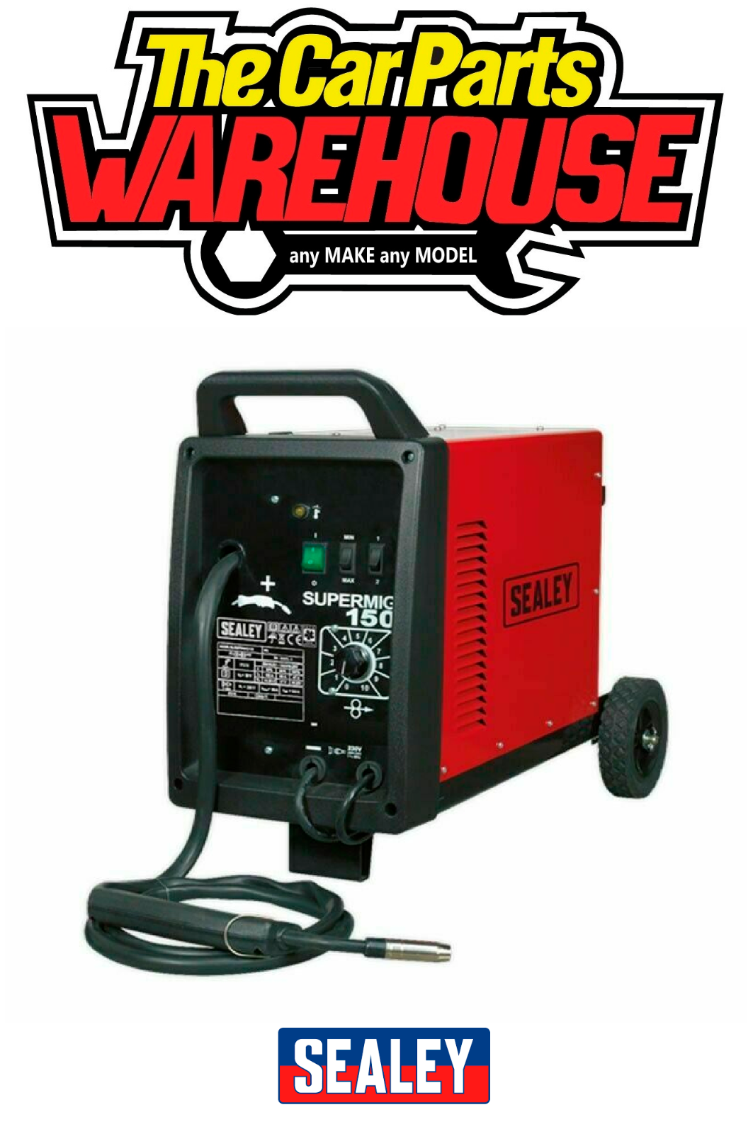 Sealey SUPERMIG150 Professional MIG Welder 150Amp 230V | eBay