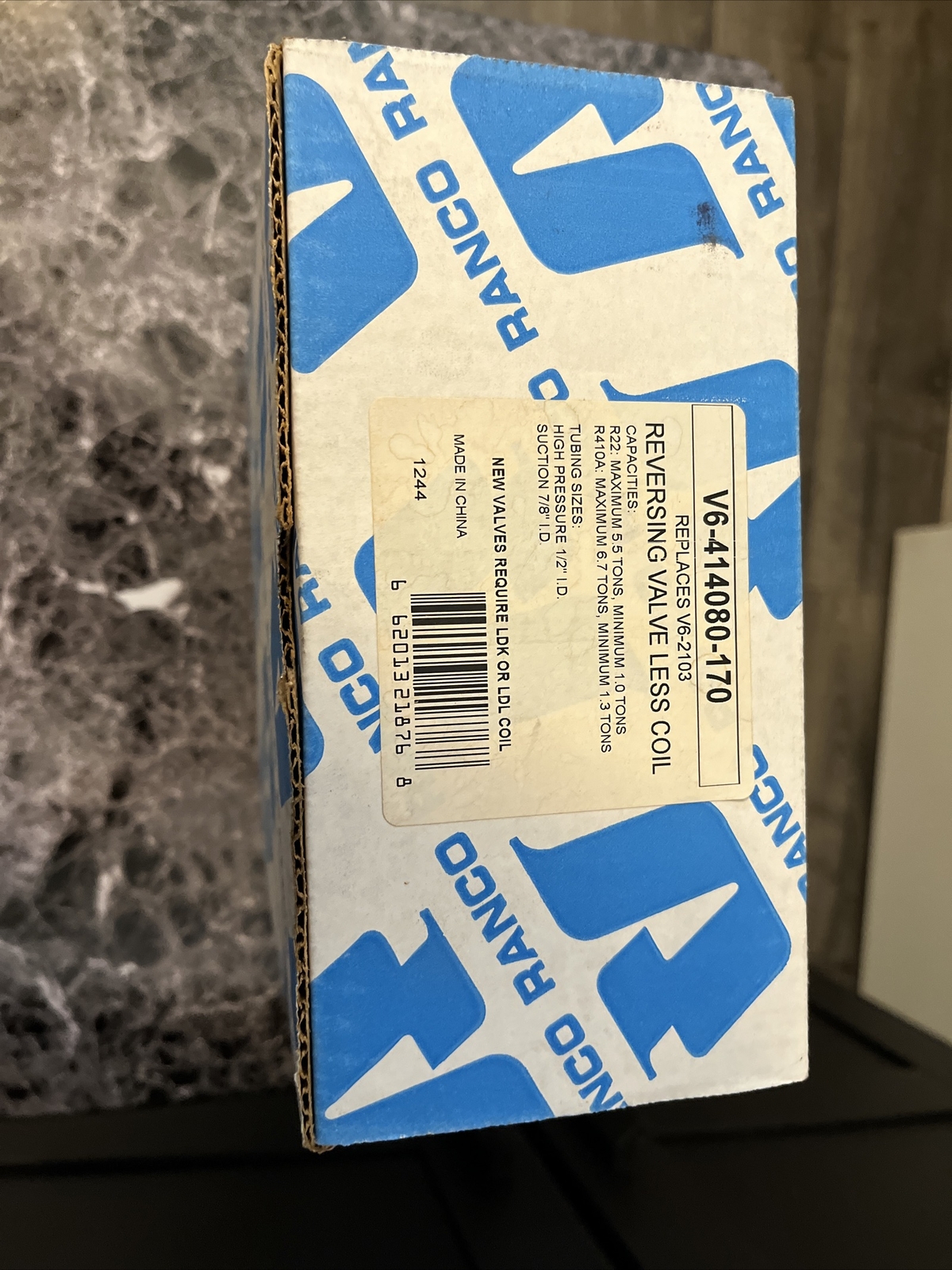 Heat Pump Reversing Valve Ranco V6-414080-170 for sale online | eBay