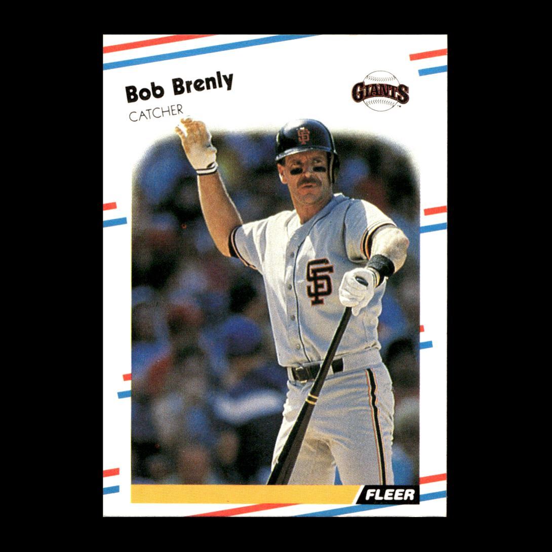 Bob Brenly 1988 Fleer San Francisco Giants #77 R326Q 77 | eBay