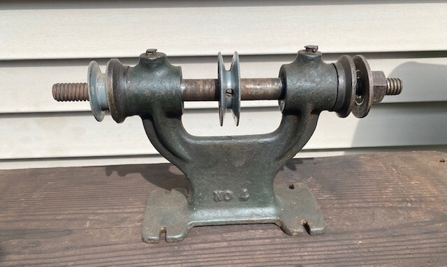 Antique Vintage Champion Blower & Forge Co. Bench Grinder Blacksmith ...